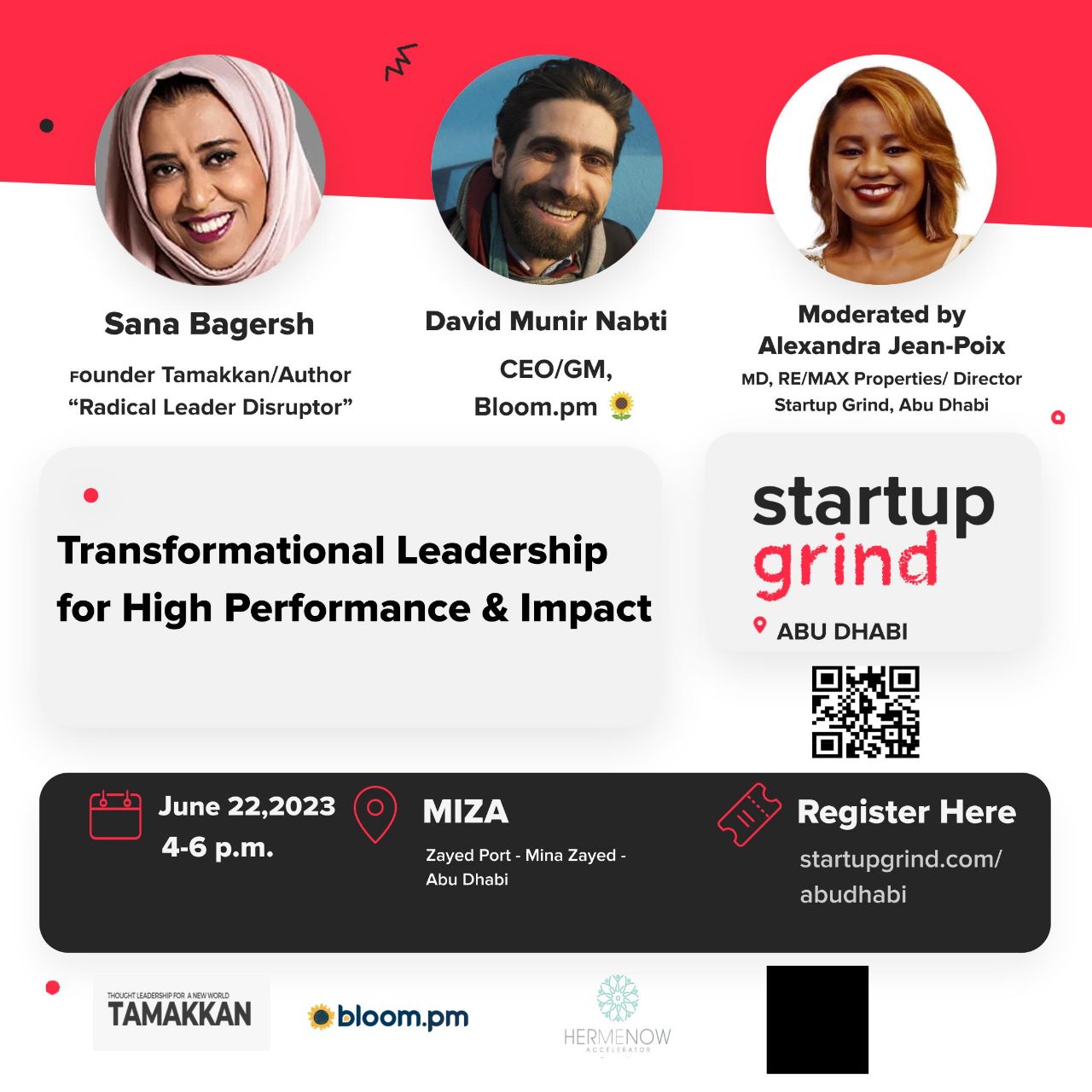 Transformational Leadership talk June 22, Abu Dhabi - Bloom